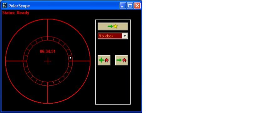 EQmod/Ascom polar alignment 'custom' reticle.. - Astronomy Software & Computers - Cloudy Nights